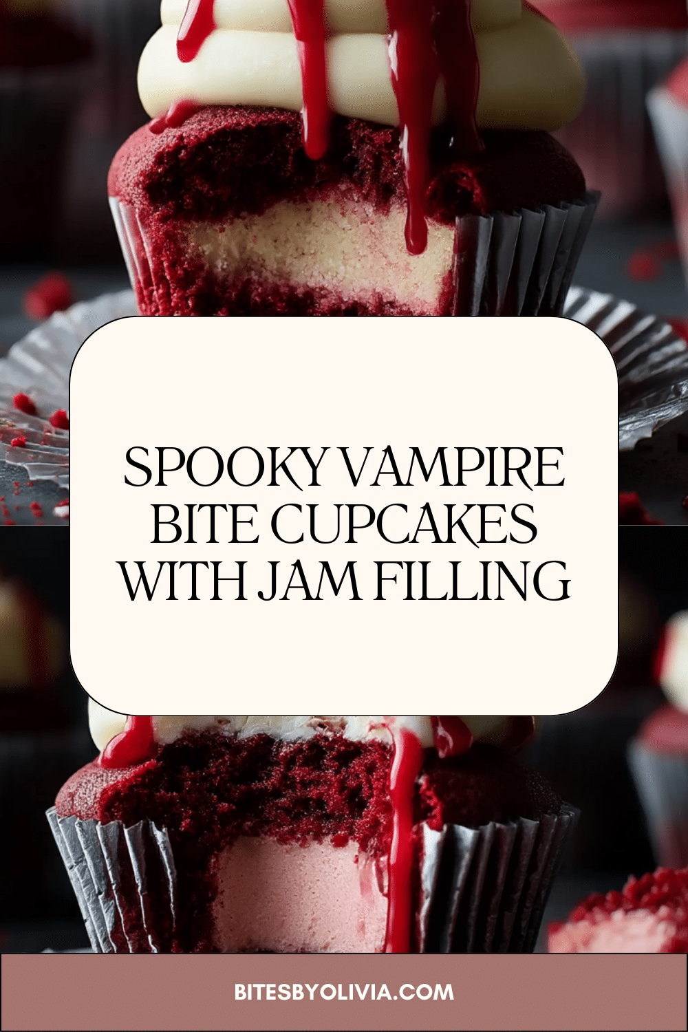 Halloween Vampire Bite Cupcakes: Irresistibly Spooky & Delicious